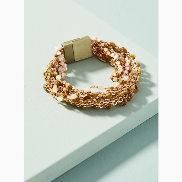 Anthropologie | Jewelry | Beaded Bracelet | Poshmark